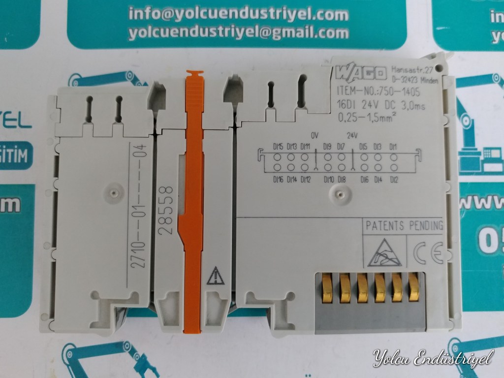 750-1405 Wago plc 16 Channel Digital Intput Module fiyatı,